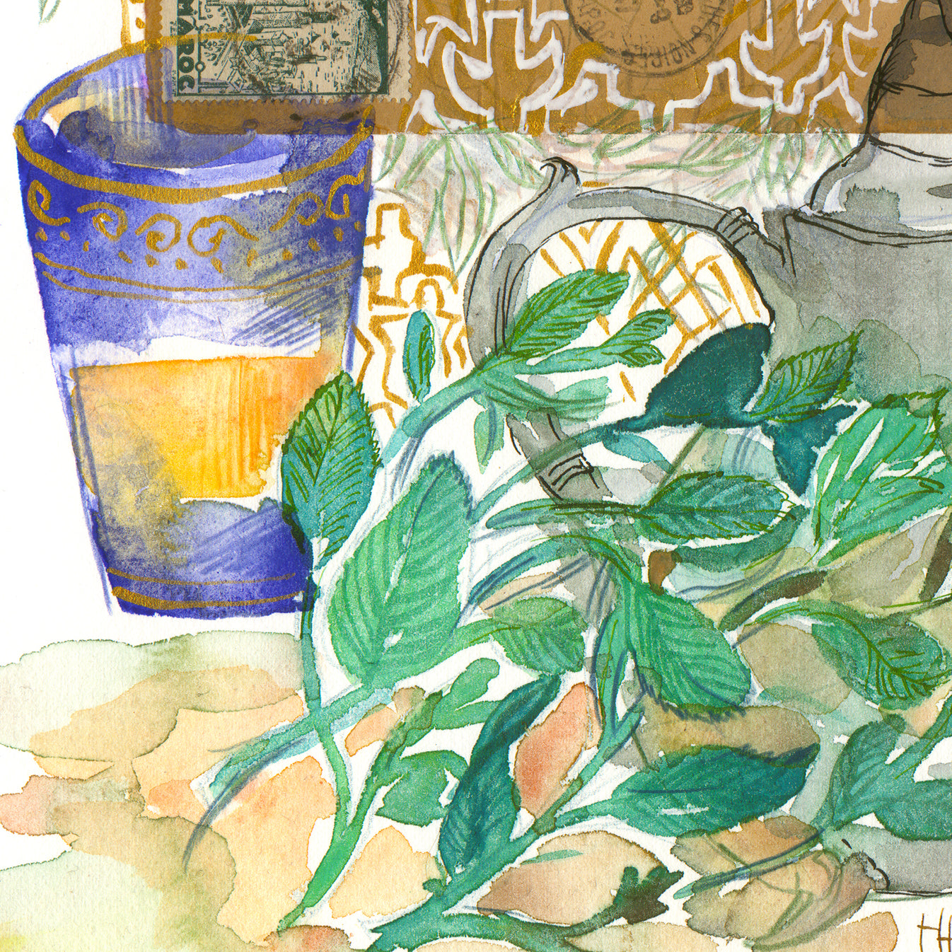 Mint tea recipe poster – LucilesKitchen